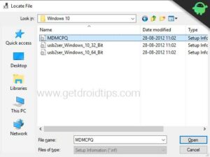 Download Install MediaTek MT65xx MT67xx MT68xx USB VCOM Drivers