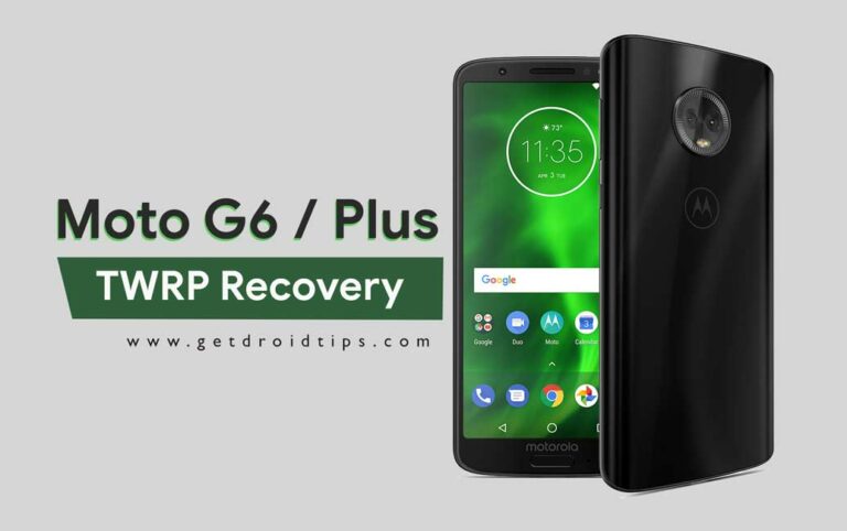 Official TWRP Recovery on Moto G6/G6 Plus (How to Root and Install)
