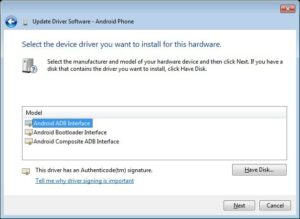 How To Manually Install Android USB Drivers On Your PC