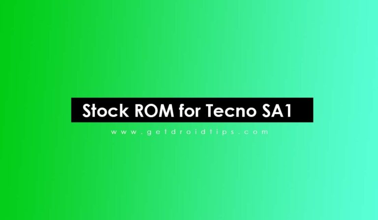 Tecno SA1 (S2) Firmware Flash File (Stock ROM Guide)