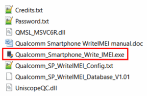 Download Qualcomm Smartphone Write IMEI Tool - Repair IMEI Number