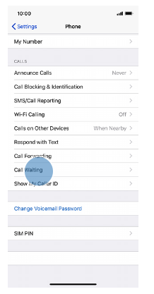 Apple IPhone XR, XS, and XS Max: How to Activate or deactivate call waiting