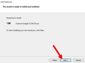 Download and Install Android CDC Driver Manually