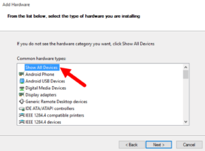Download and Install Android CDC Driver Manually
