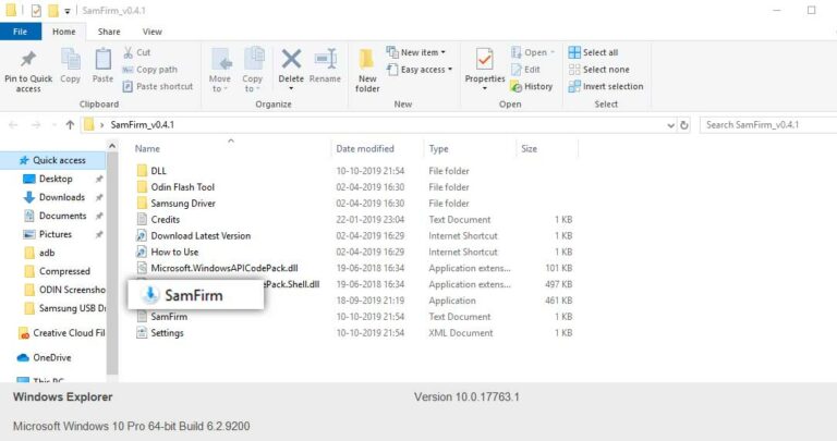 Download Samfirm tool v0.5.0 : How to Use it to download Samsung Firmware