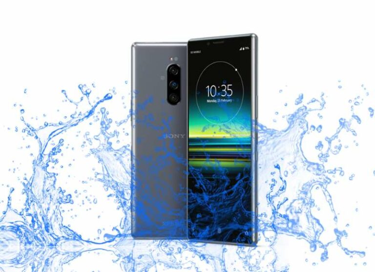 Is Sony Xperia 1 really a Waterproof device