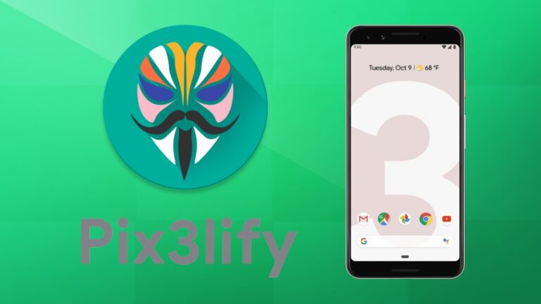Get Google Pixel UI and Apps with Pix3lify Magisk Module