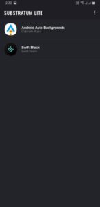 How to Change Android Auto background with Substratum themes?