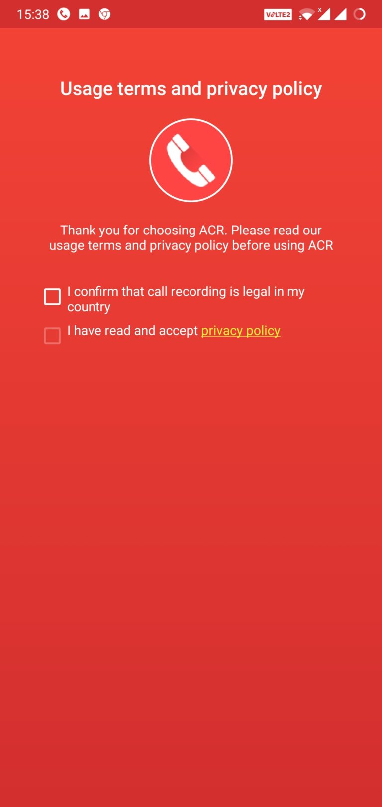 How to enable call recording on Samsung Galaxy?