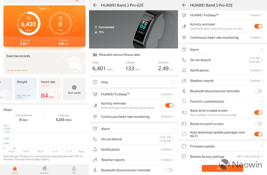 Huawei Health App sleep data issues resolved with the latest update