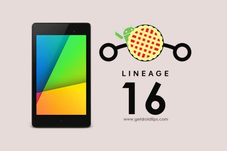 Download and Install Lineage OS 16 on Nexus 7 2013 (Android 9.0 Pie)