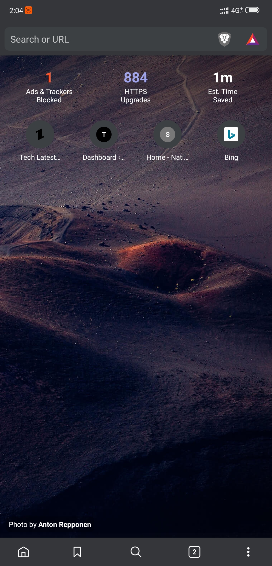 How to Turn Off Background and Sponsored Images in Brave Browser