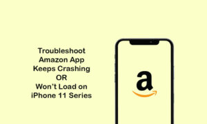 Amazon shopping app keeps crashing or won't load on iPhone 11/11 Pro/11 ...
