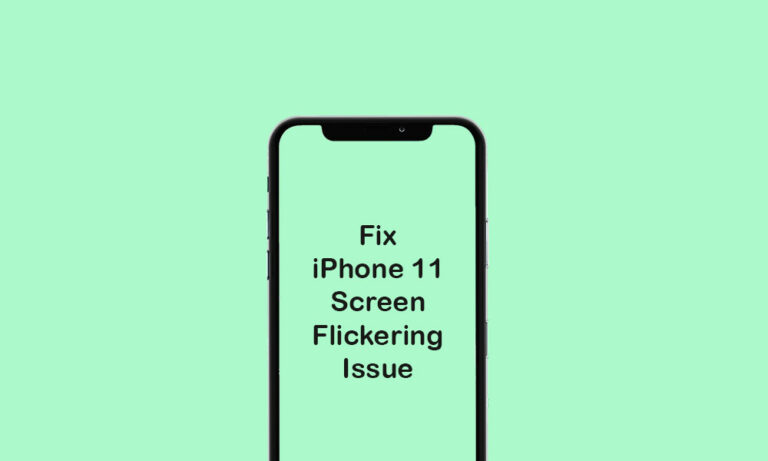 How to Fix iPhone 11 Screen Flickering Issue How to Fix iPhone 11 Screen Flickering Issue