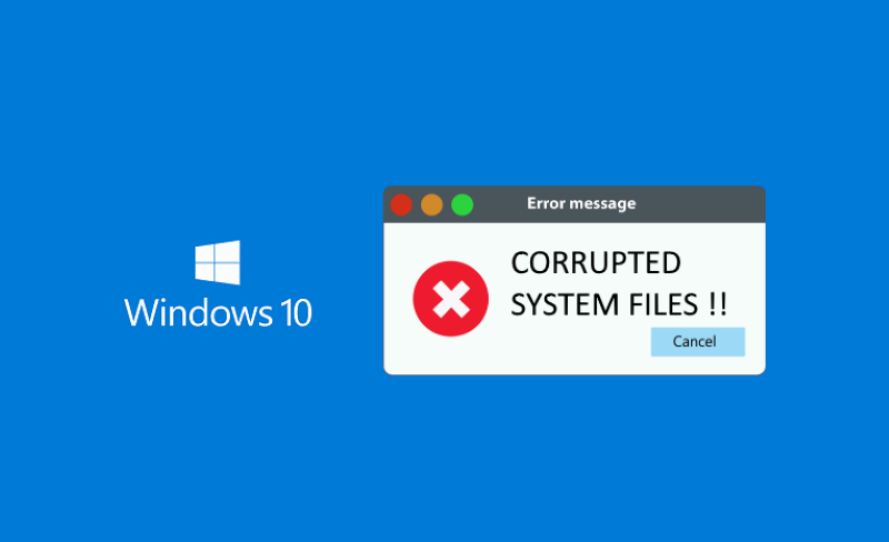 How To Repair Corrupted System Files Windows 10 Youtube