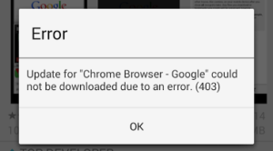 How to fix Google Play Store error 403 on your Android Device