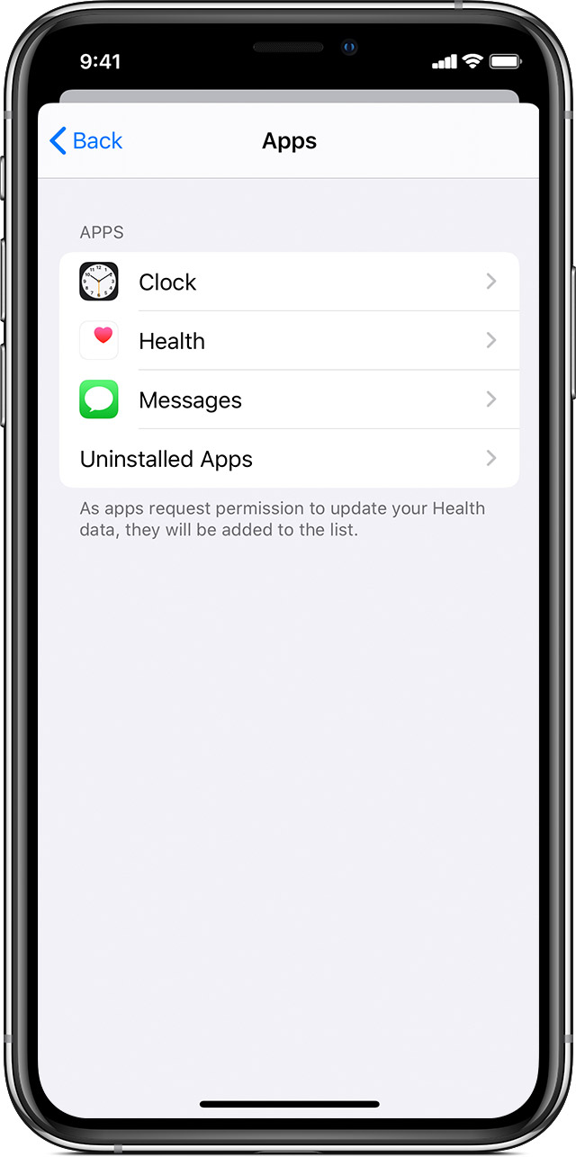 How to View and Change app permission access health data on iPhone