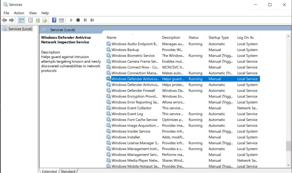 Fix: Windows Defender Error Code 0x800704ec When Turning On
