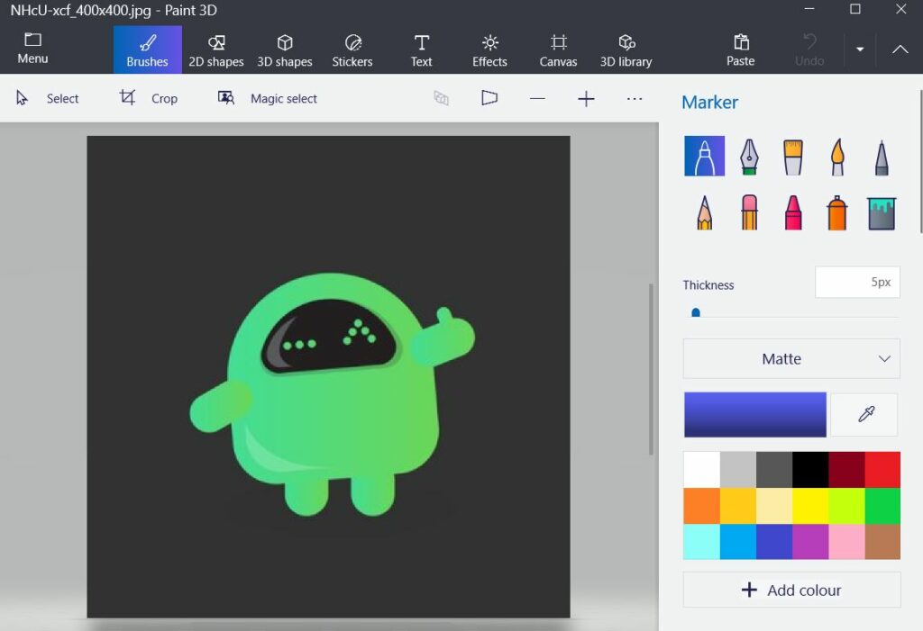 How to Create Back­ground Trans­par­ent Using Paint 3D