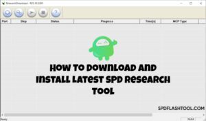 How To Download and Install Latest SPD Research Tool