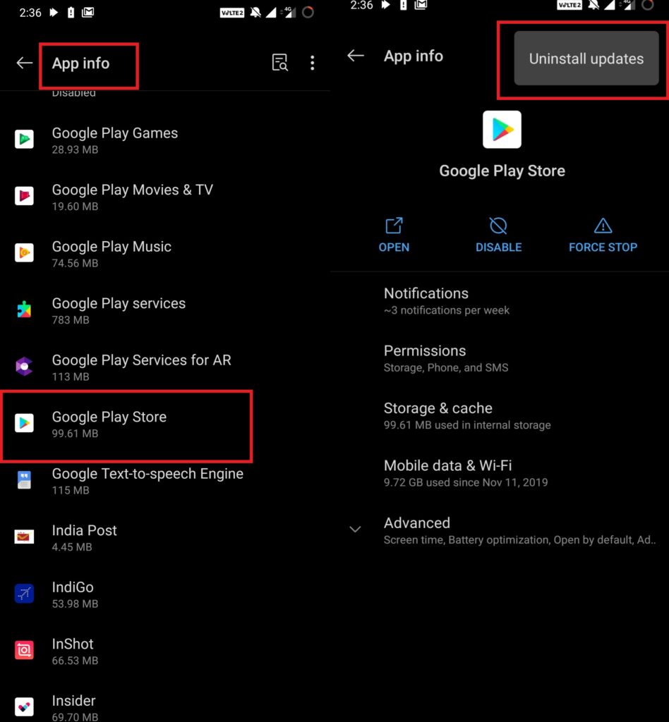 How to Solve Google Play Store White Screen Issue