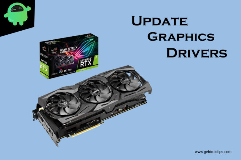 How to Update Graphics Drivers to Fix Gaming Related Issues