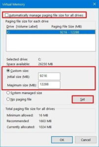 How to Increase Virtual Memory Size on Windows 10/11?