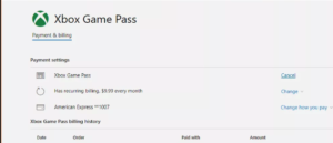 How to Cancel or Unsubscribe from Xbox Game Pass Subscription Plan