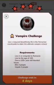 BitLife Vampire Challenge: How to Bite and Impale People