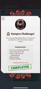 BitLife Vampire Challenge: How to Bite and Impale People