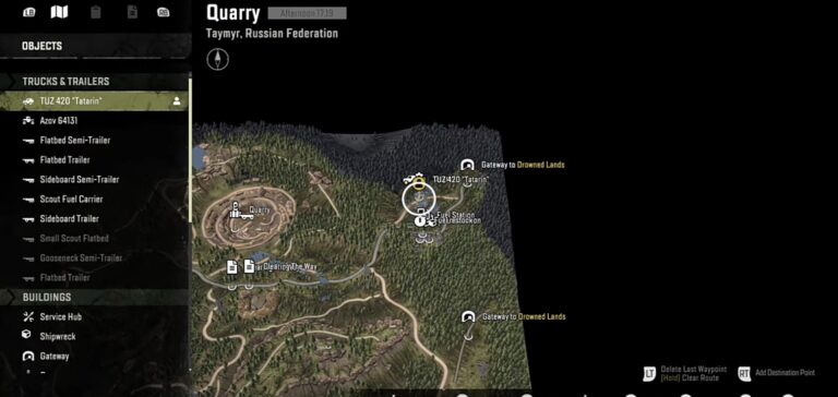 All Azov 64131 Upgrades Locations in SnowRunner