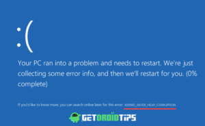 How to Fix Kernel Mode Heap Corruption BSOD in Windows 10