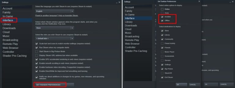 How To Appear Invisible or Offline in Steam