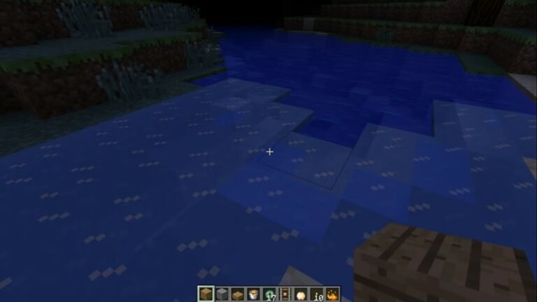 How to prevent water from freezing in Minecraft