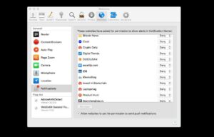 How To Disable App Notifications In Safari On macOS/Mac
