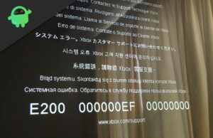 How to Fix Xbox One System Error E200?