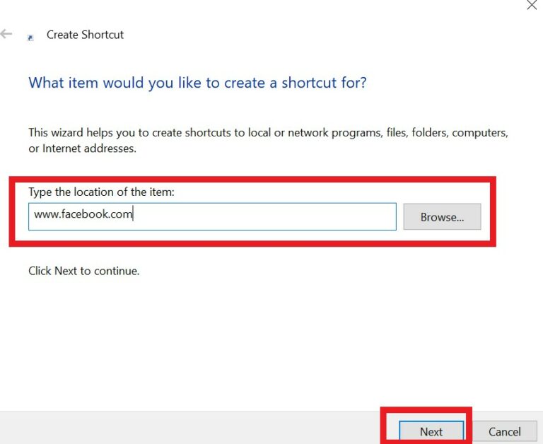 How to Add A Shortcut Facebook Icon to Desktop [Windows]
