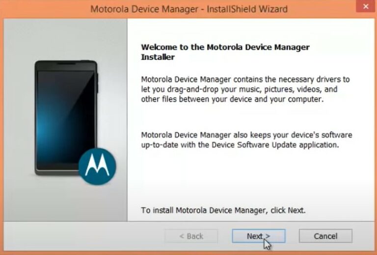 Download Latest Motorola USB Drivers For Windows/Mac