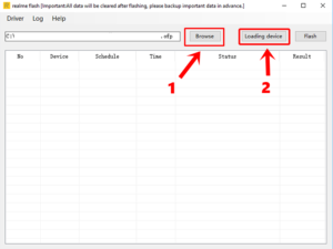 Download Realme Flash Tool To flash ColorOS and RealmeUI