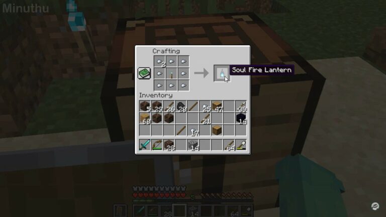 How to Craft a Soul Lantern in Minecraft