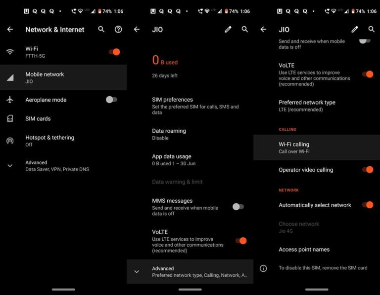 Enable VoWiFi (WiFi Calling) on Google Pixel 3, 3A, 3XL, 3A XL devices