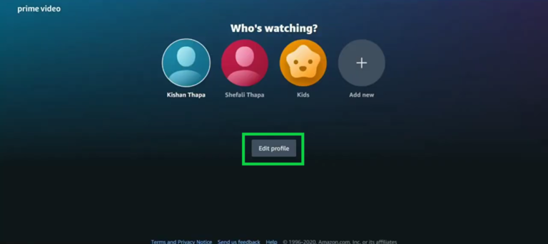 How to Add, Edit, and Delete User Profiles in Amazon Prime video