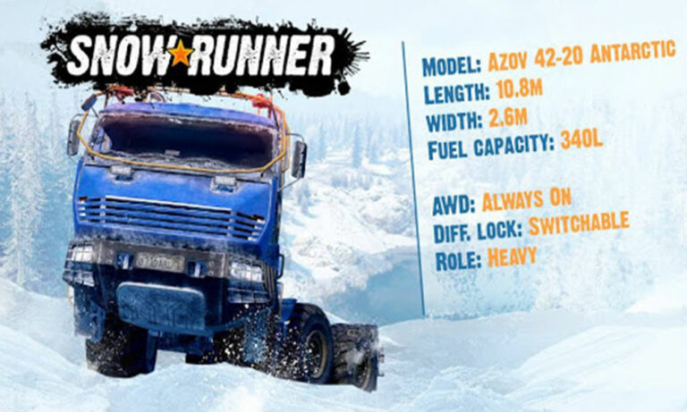 Top 5 SnowRunner Biggest Trucks in 2020