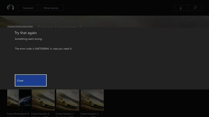 How to Resolve Xbox One Error 0x87E00064 - Complete Fix Guide