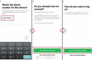How To Change Location or Country in Line Chat App