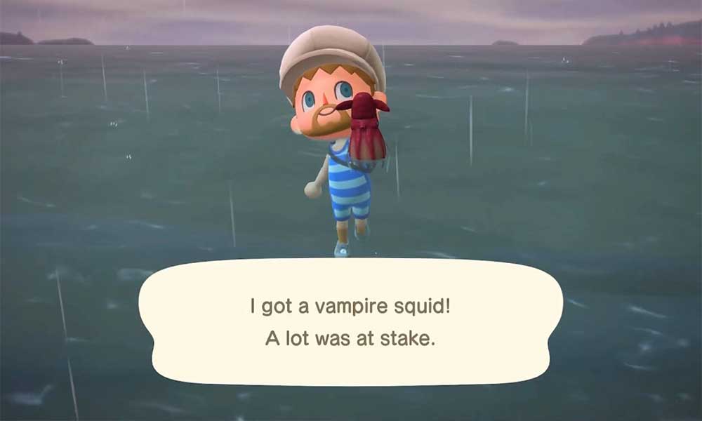 Vampire Squid Animal Crossing