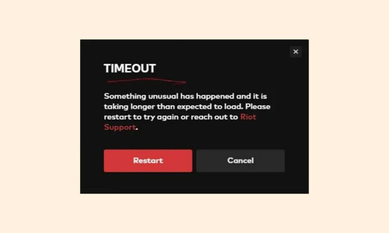 Is There a Fix for Valorant Timeout Error: Something Unusual happened Is There a Fix for Valorant Timeout Error: Something Unusual happened