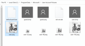 How to Replace Default User Account Avatar in Windows 10