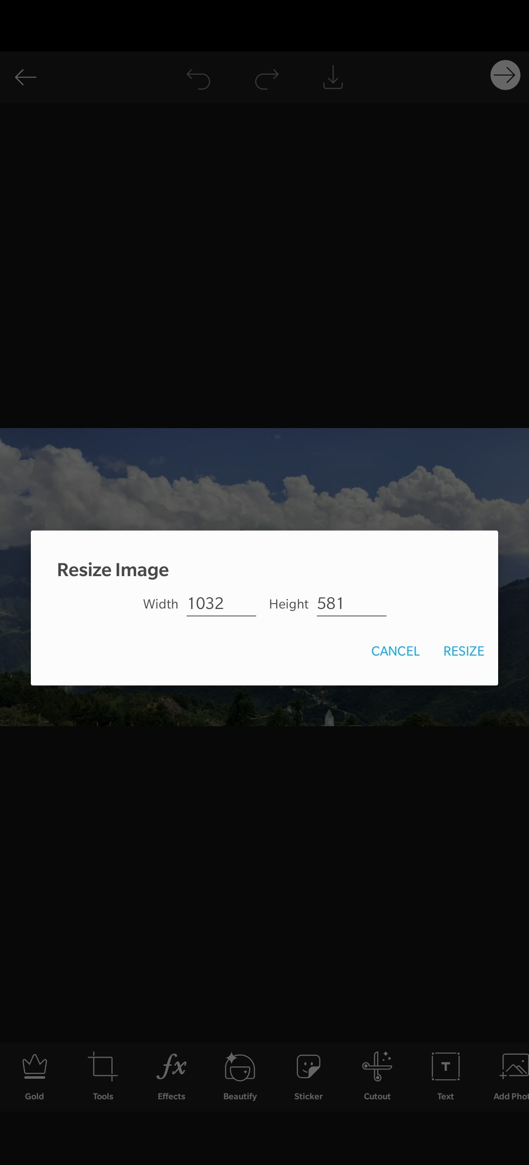 How to Increase Resolution of Image in Android Phone?