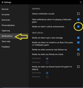 How to Disable Xbox Achievement Notifications on Windows 10